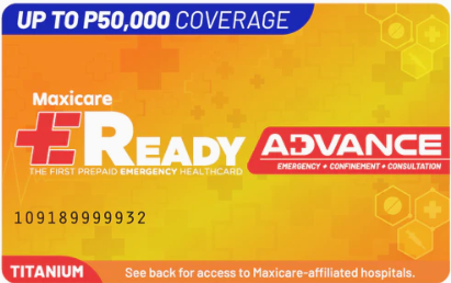 Maxicare - Maxicare EReady Advance Titanium Pre-paid HMO Card ...