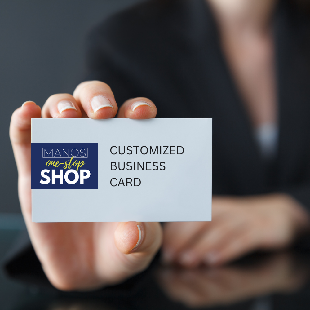 Manos - Business Card (100pcs/Box) for PHP0.00 available at Shoppable ...