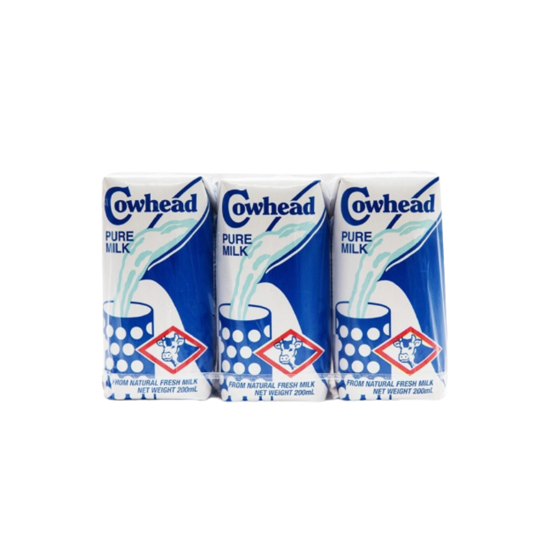 Cowhead - Cowhead 200mL Carton Pure Milk | 3 Pack for PHP120.54 ...