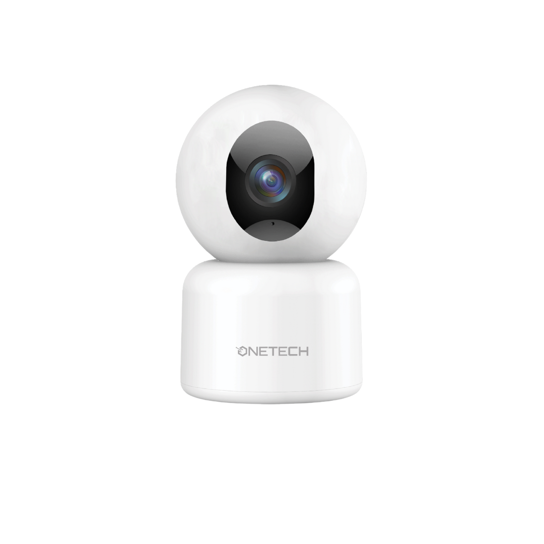 OneTech - OneTech OTUS White 2.0 Motion Detection Camera with Two-Way Audio, Pan & Tilt, 2K ...