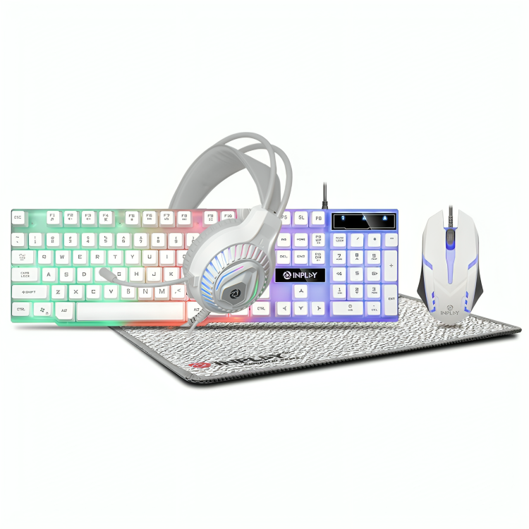 Inplay - Inplay STX240+ 4-in-1 Gaming Keyboard, Mouse, Headset & Mouse ...