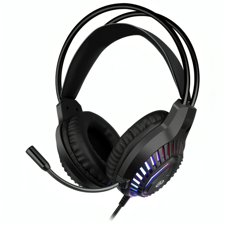 Inplay - Inplay H20 RGB Light Noise Canceling Gaming Headset with Mic and Adjustable Head Beam ...