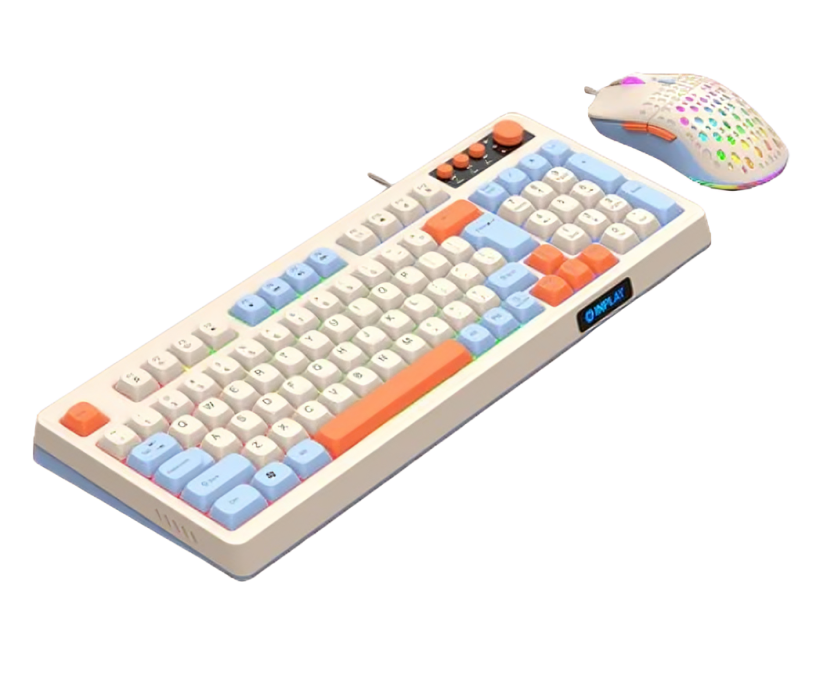 Inplay - Inplay STX390 Mixed 2-in-1 Multimedia Keyboard & Mouse Bundle ...